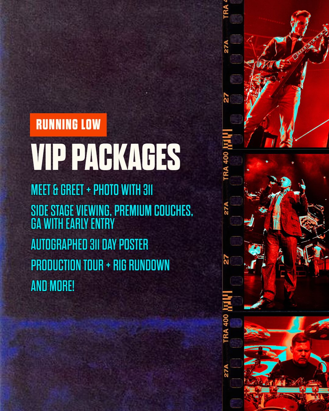 VIP Packages for 311 Day Selling Fast